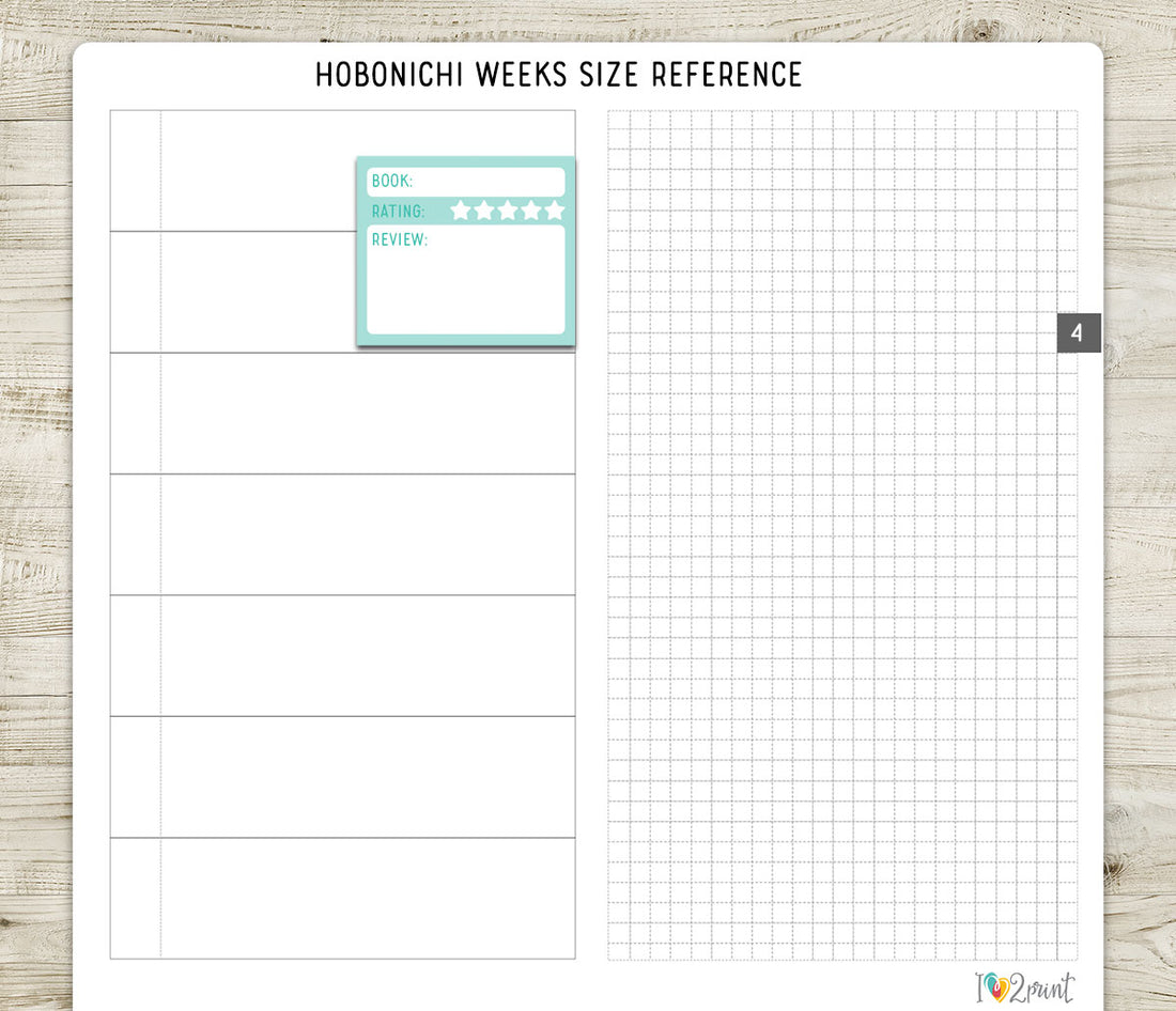 Book Review Box Printable Planner Stickers – Functional Tracker – PDF ...